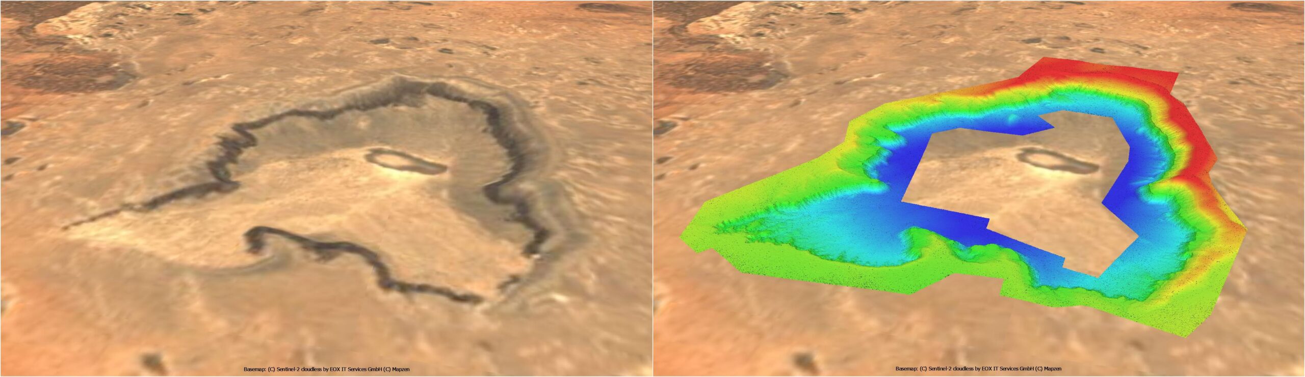 High Resolution Topography of Kilbourne Hole, New Mexico | Stephen P ...